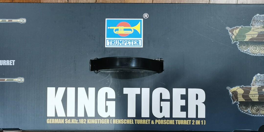Trumpeter 1/16 scale King Tiger model tank, Hobbies & Toys, Toys ...