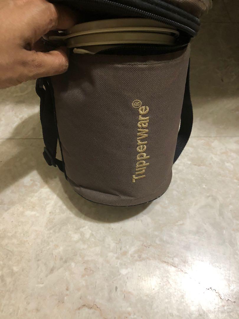 Tupperware lunch boxes with bag, Furniture & Home Living, Kitchenware ...