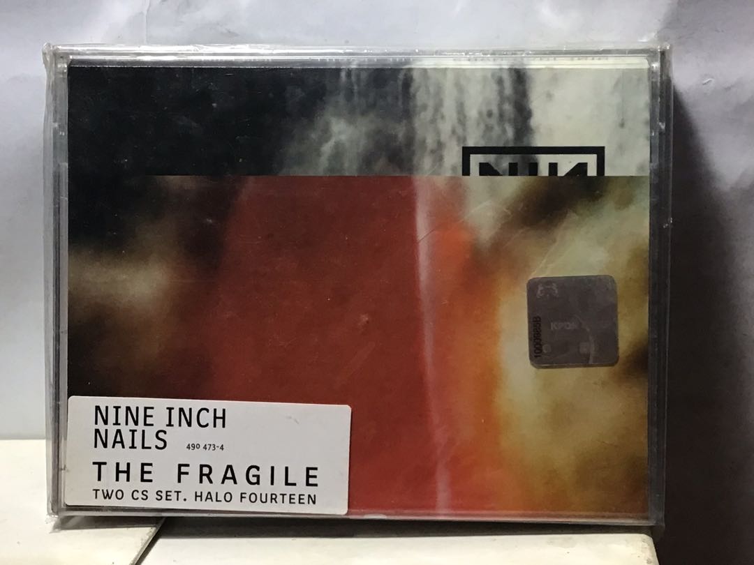 VINTAGE CASSETTE TAPE NIN Nine Inch Nails - The Fragile OOP DOUBLE 2x ...