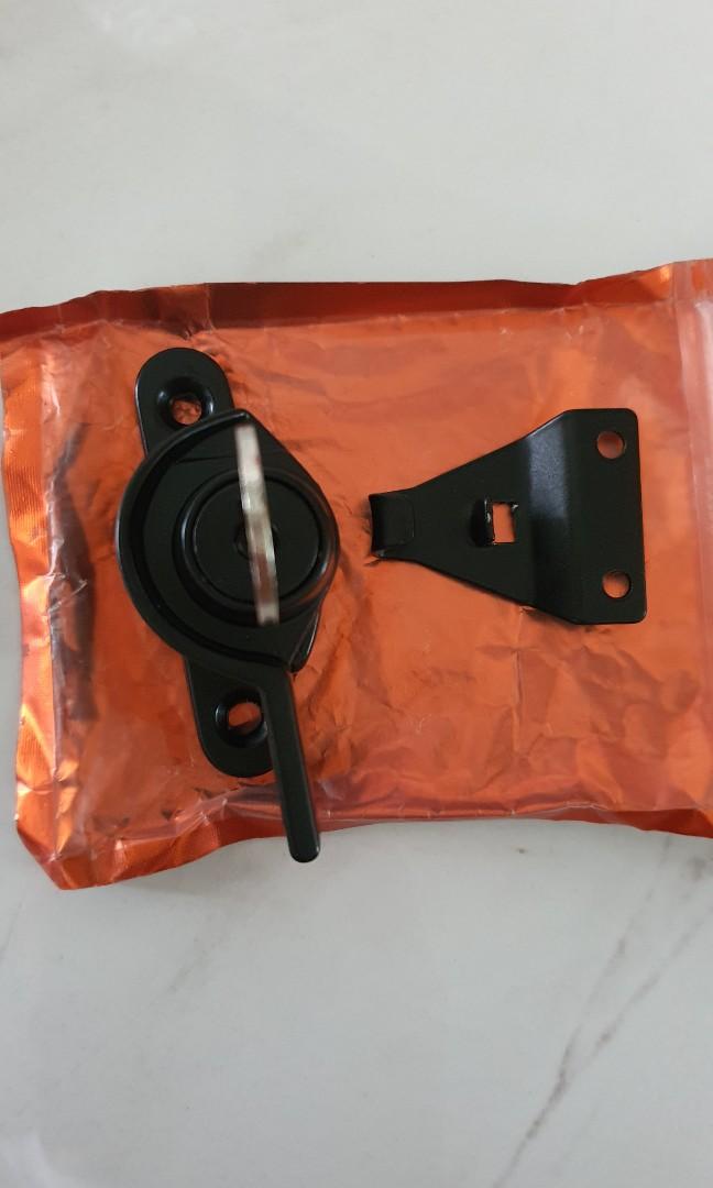 Window latch and brackets, Furniture & Home Living, Home Improvement ...