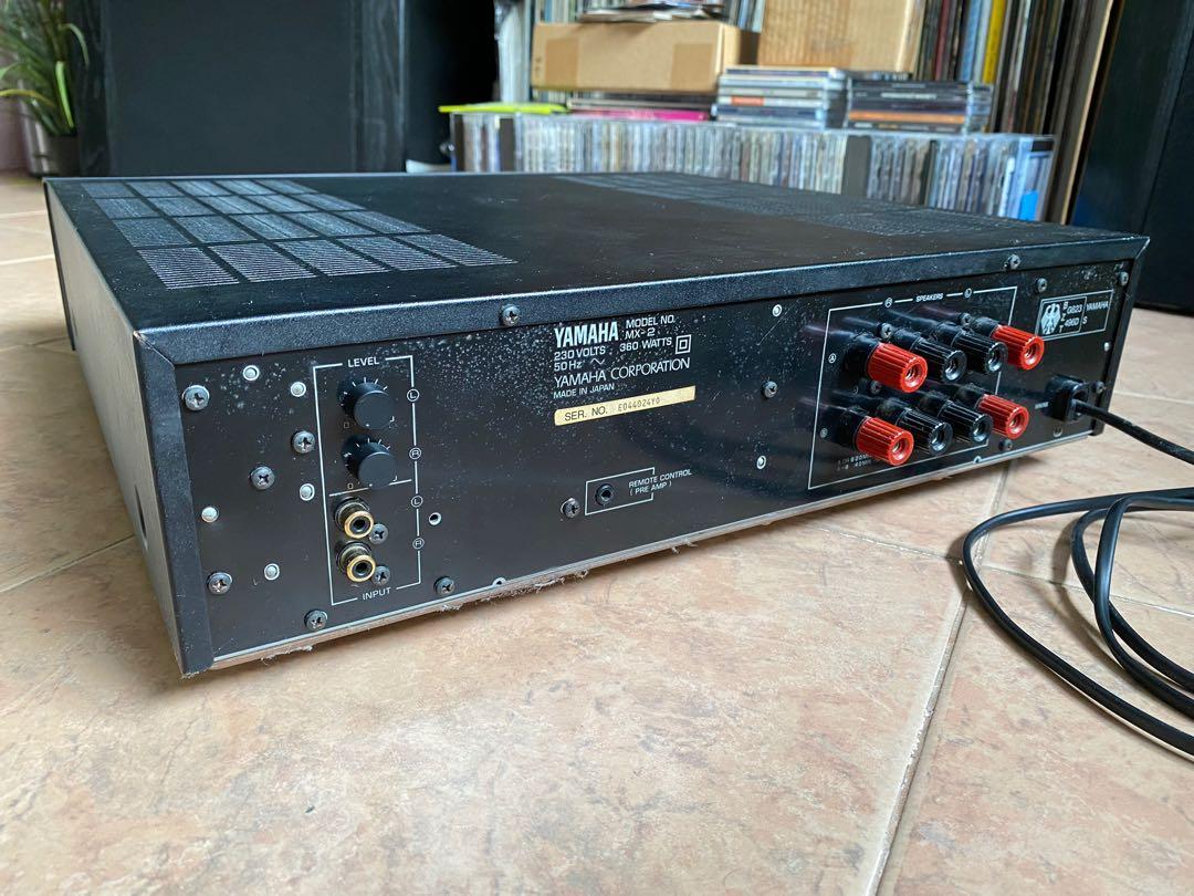 Yamaha MX-2 Power Amplifier, Audio, Soundbars, Speakers & Amplifiers on ...