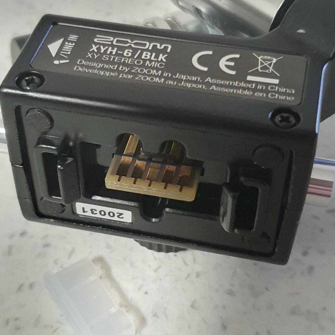 Zoom XYH-6 Black XY Stereo Mic Capsule Microphone, Photography ...