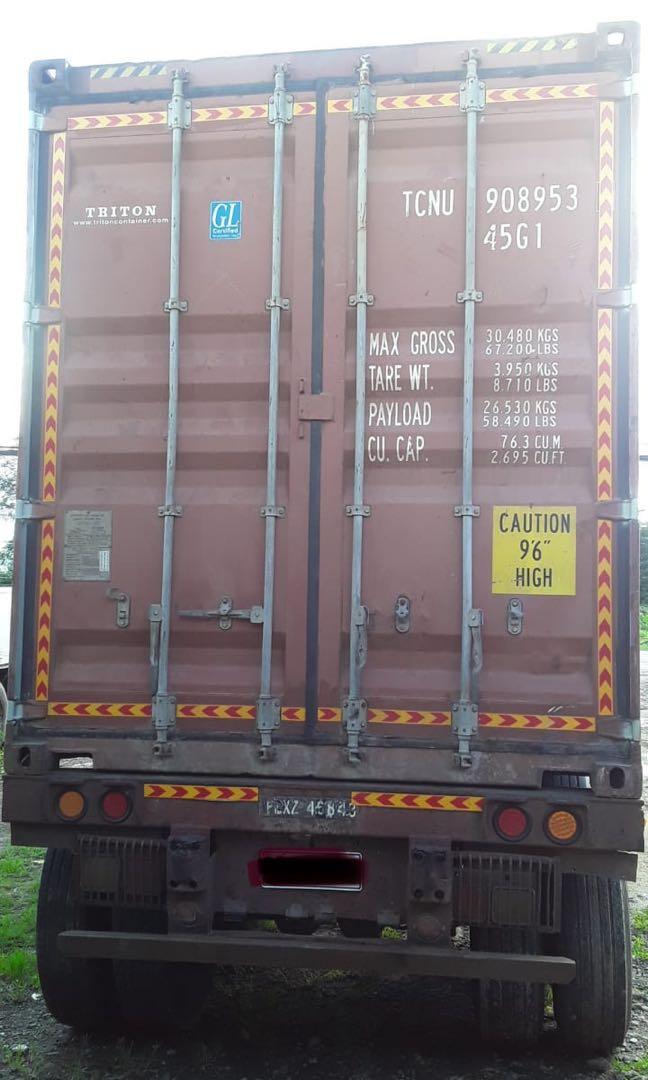 40 ftr High Cube Container Van - class B, Commercial & Industrial ...