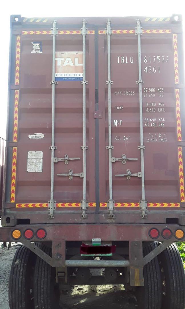 40 ftr High Cube Container Van - class B, Commercial & Industrial ...