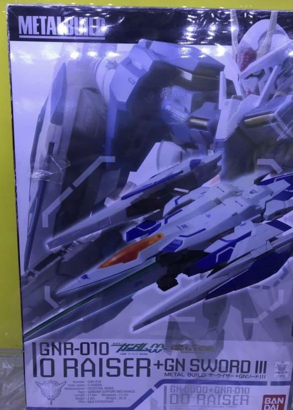 清屋平讓 已開封 小玩 Bandai 魂限 Metalbuild Gundam 00 0 Raiser GNR-010 & GN Sword III 戰機Set Metal Build, 興趣 ...