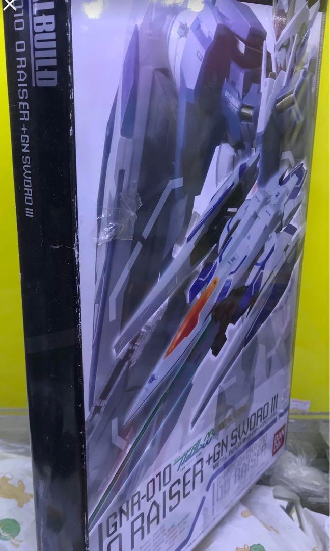 清屋平讓 已開封 小玩 Bandai 魂限 Metalbuild Gundam 00 0 Raiser GNR-010 & GN Sword ...