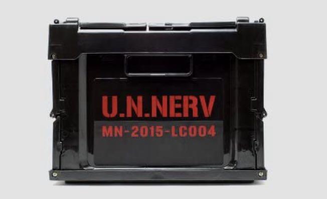 現貨 新世紀福音戰士 EVA Evangelion日用品 工具 - 黑色 Nerv 膠箱 收納箱 Box 日本製 Made in Japan ...