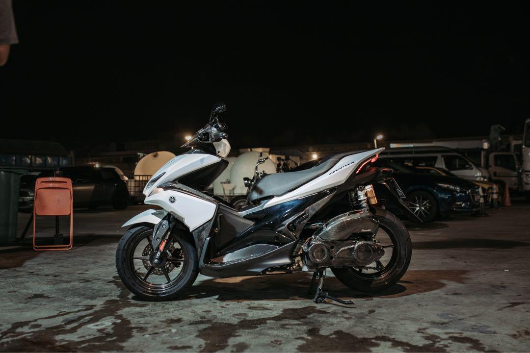 Aerox (keyless), Motorcycles, Motorcycles for Sale, Class 2B on Carousell