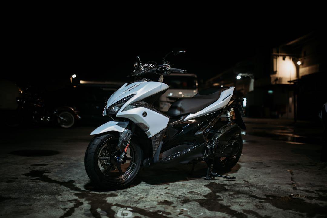 Aerox (keyless), Motorcycles, Motorcycles for Sale, Class 2B on Carousell
