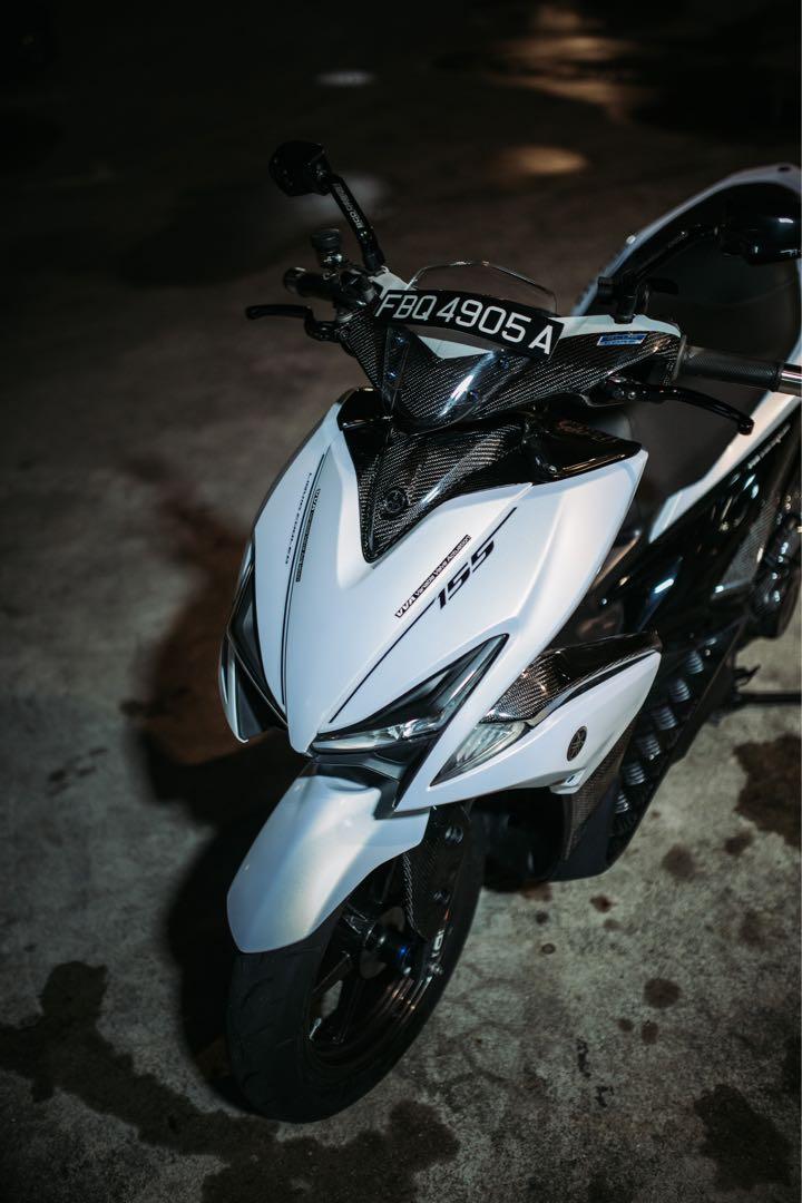 Aerox (keyless), Motorcycles, Motorcycles for Sale, Class 2B on Carousell