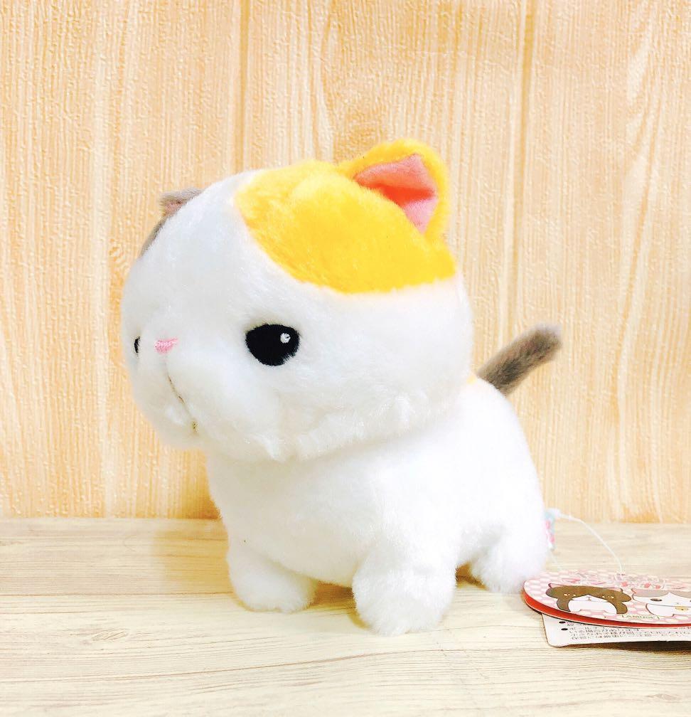 Amuse Cute Grey Orange White Cat Plush , Hobbies & Toys, Toys & Games ...