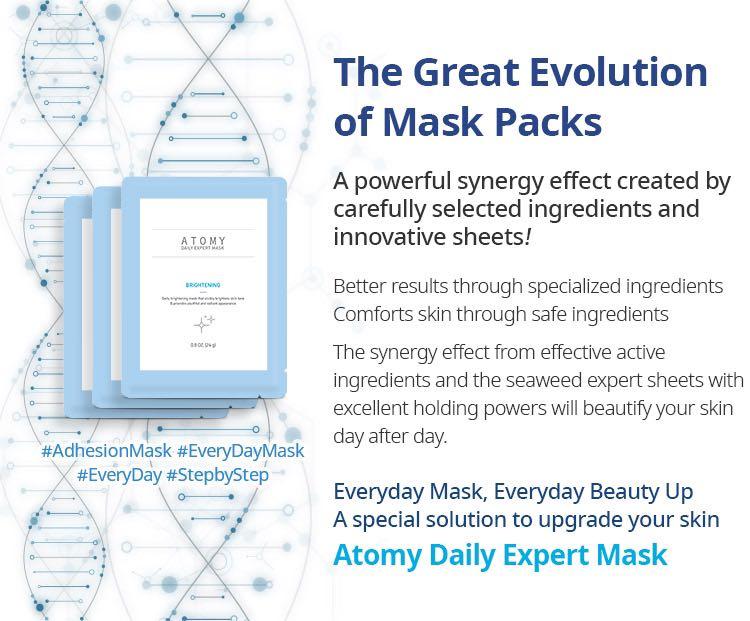 Atomy Daily Expert Mask - Moisturising (Hydration), Beauty & Personal ...