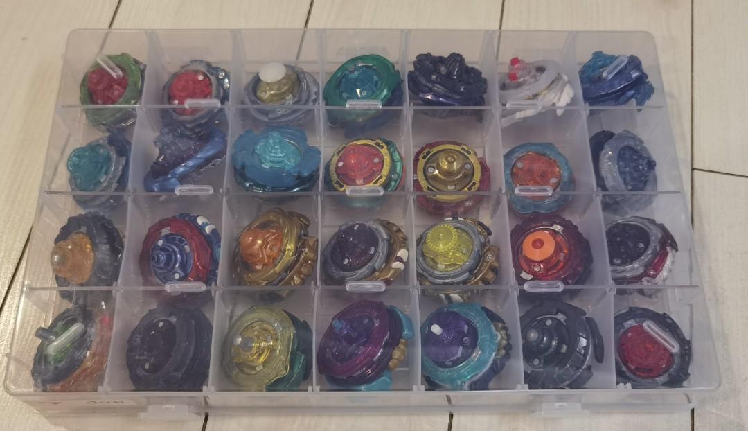 Clear Plastic Display Boxes ideal for Beyblade Storage. (6 left ...