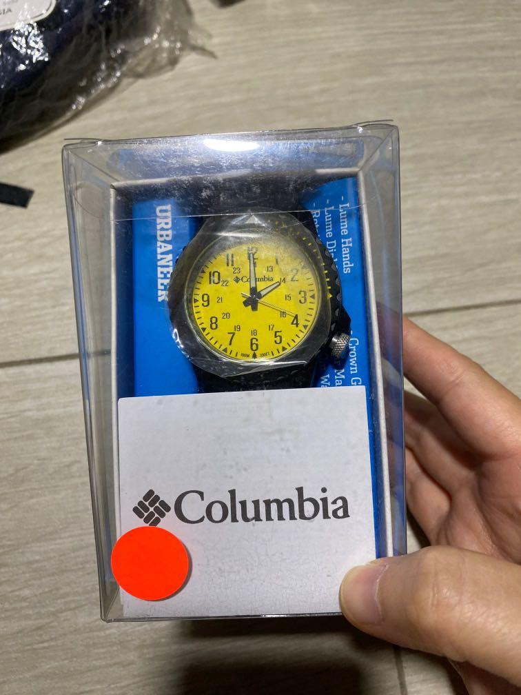 Columbia Urbaneer Sports Watch - Yellow, Luxury, Watches on Carousell