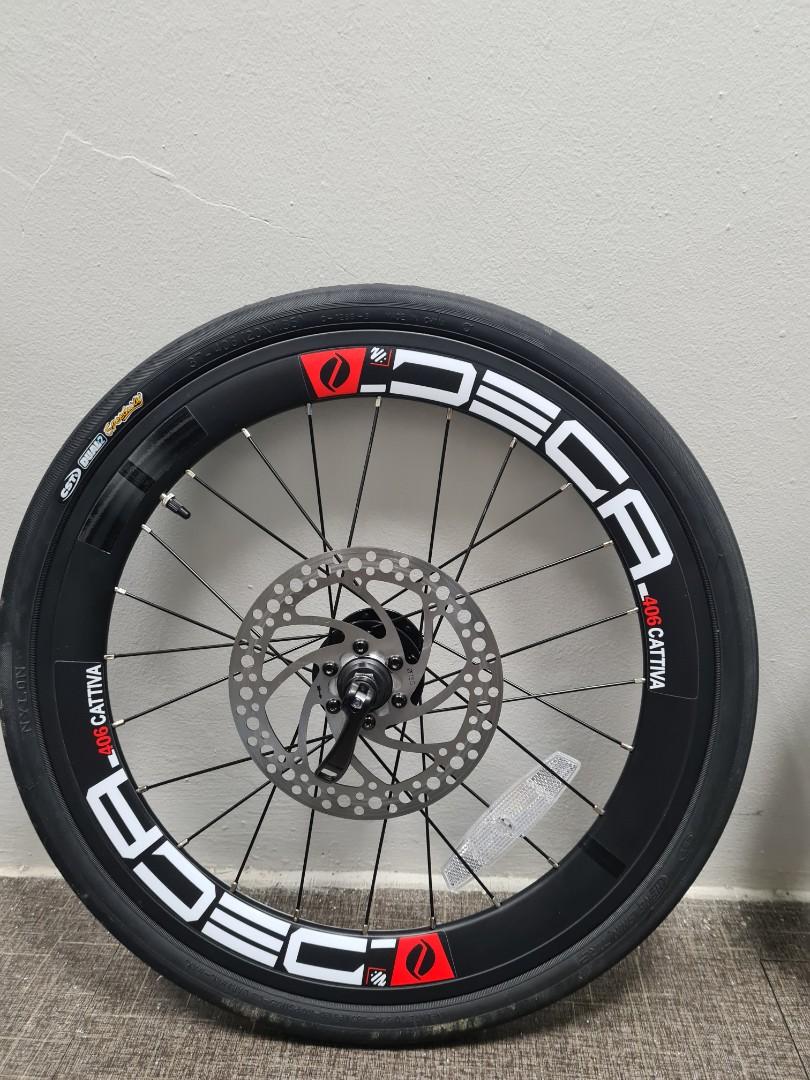 Deca rims/tubes/rotor/decal, Sports Equipment, Bicycles & Parts, Parts ...