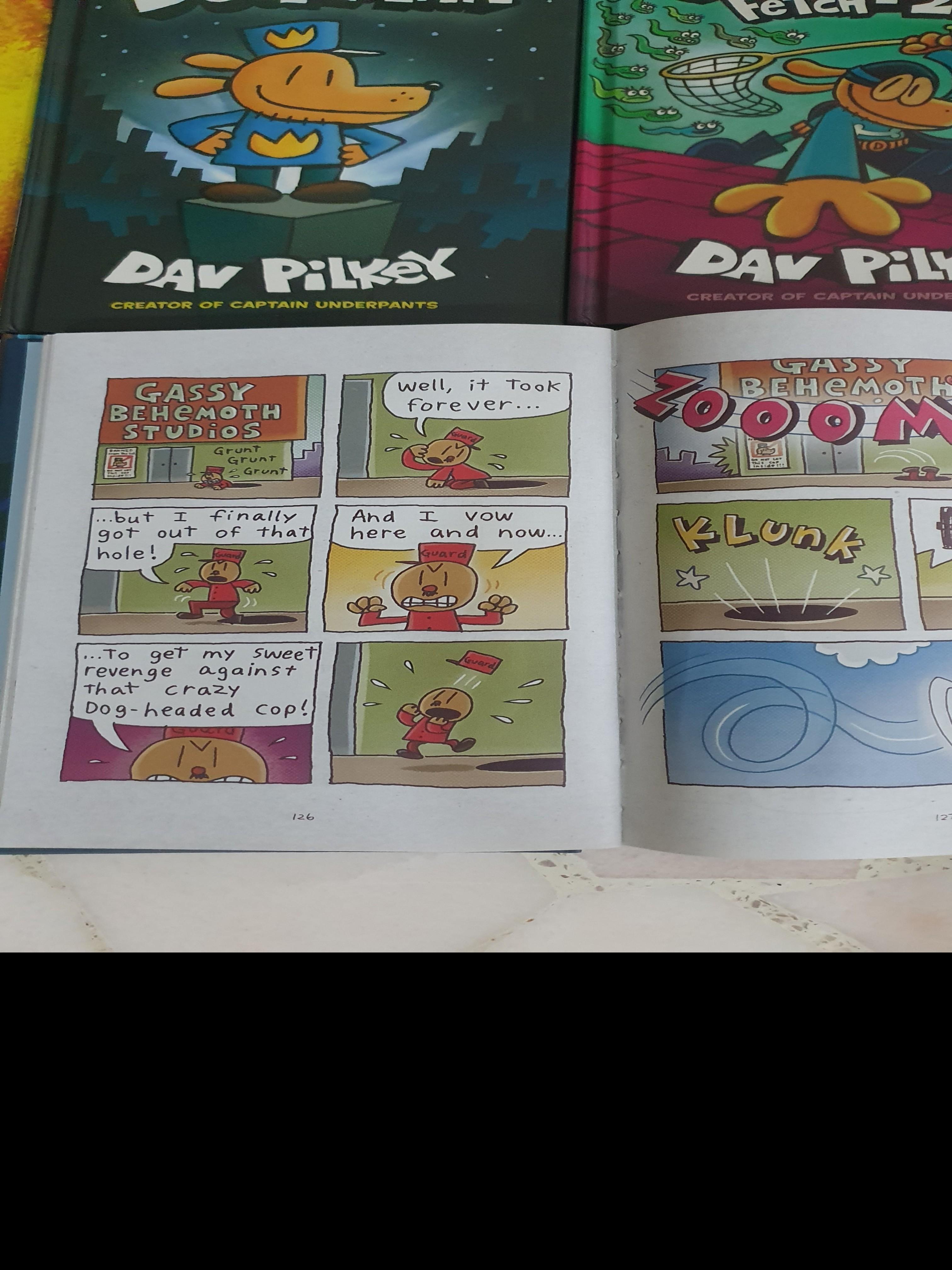 DOG MAN - Dav Pilkey ( Creator of Captain Underpants), Hobbies & Toys ...