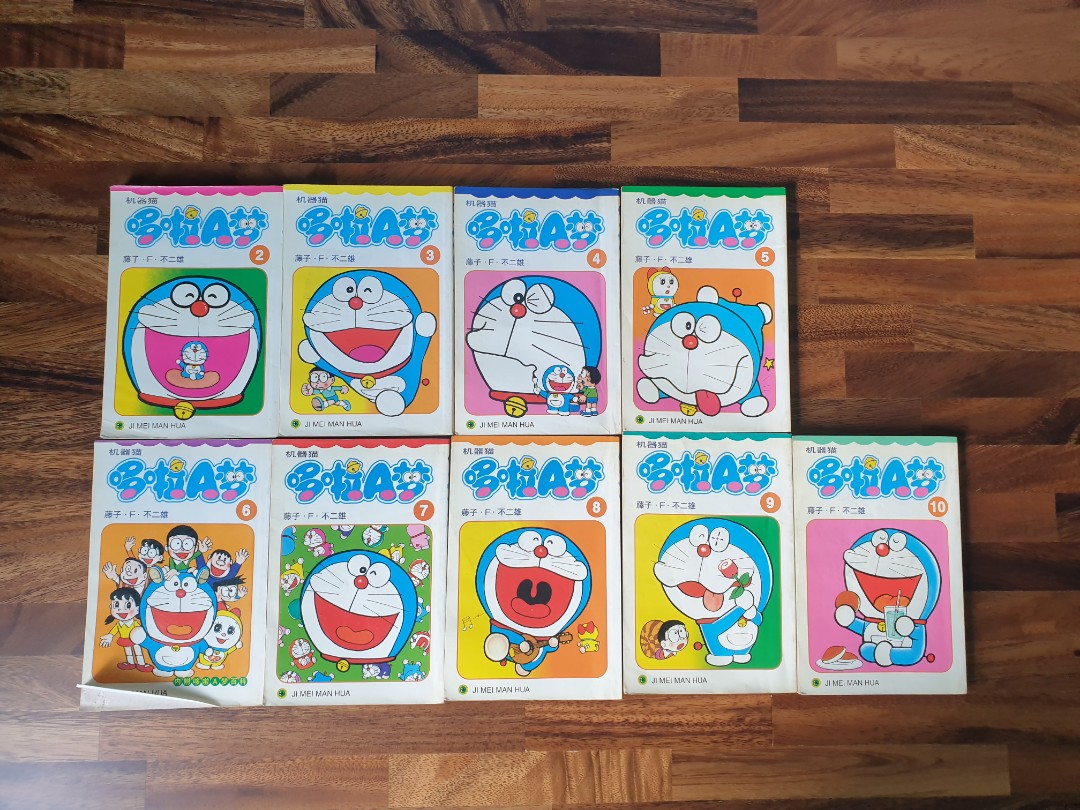 Doraemon Comic Vol 2-9 Mandarin, Hobbies & Toys, Books & Magazines ...