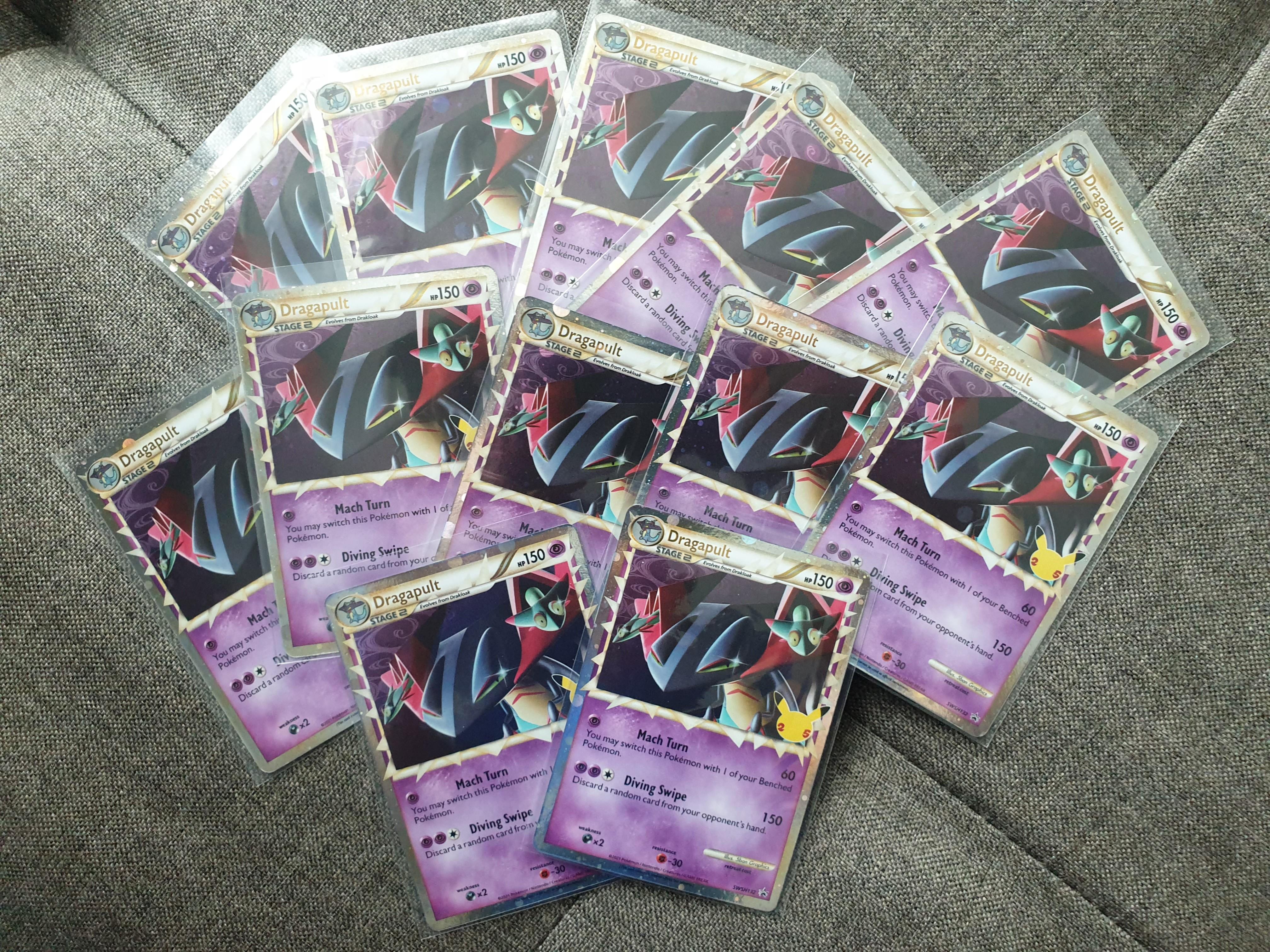 Dragapult Prime Promo 25th Anniversary Celebrations Pokemon Tcg ...