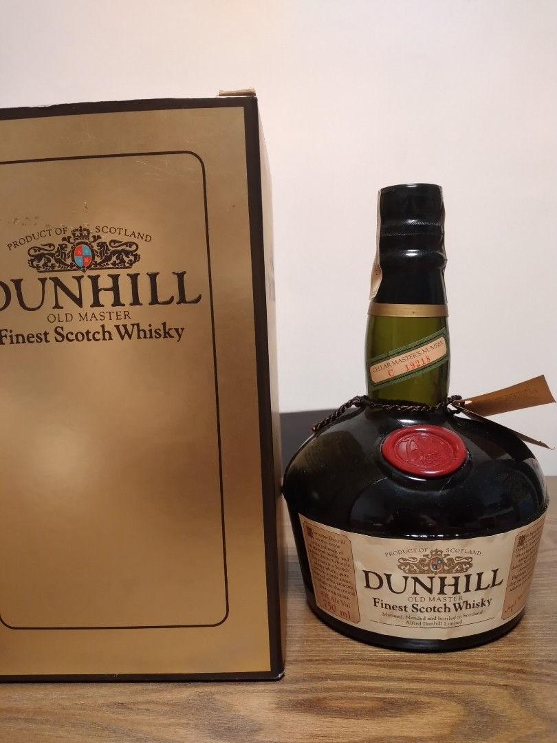Dunhill Whisky Scotch Whisky 750ml, 嘢食 & 嘢飲, 酒精飲料 - Carousell