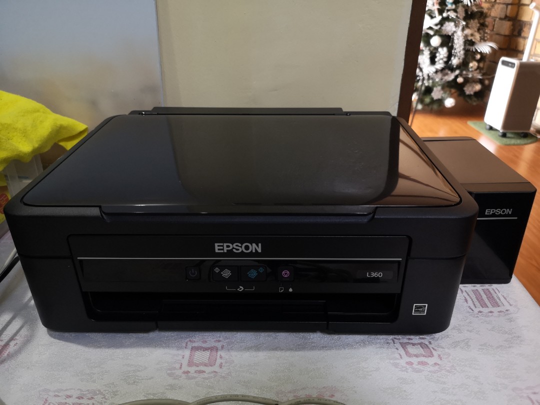 EPSON L360 Multi-function Ink Tank Printer Print/Scan/Copy, Computers ...