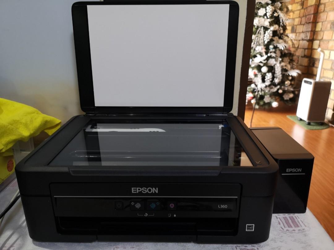 EPSON L360 Multi-function Ink Tank Printer Print/Scan/Copy, Computers ...