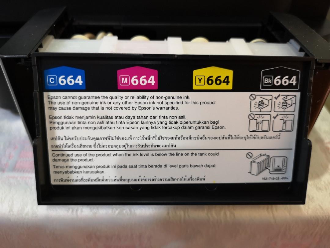 EPSON L360 Multi-function Ink Tank Printer Print/Scan/Copy, Computers ...