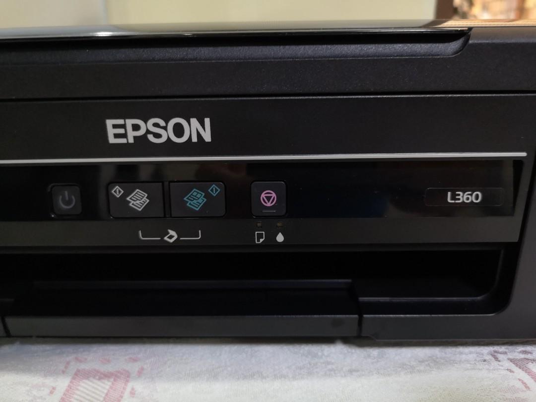 EPSON L360 Multi-function Ink Tank Printer Print/Scan/Copy, Computers ...