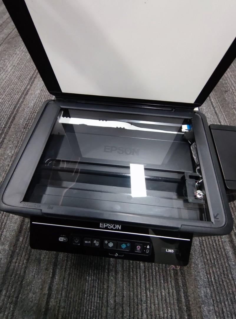 EPSON L365 PRINT/SCAN *OFFICE PULL OUT*, Computers & Tech, Printers ...