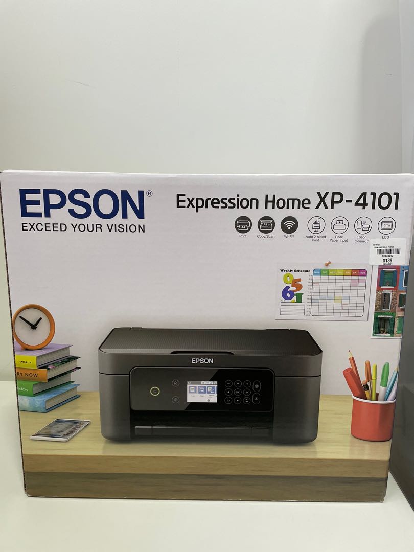 Epson XP-4101, Computers & Tech, Printers, Scanners & Copiers on Carousell
