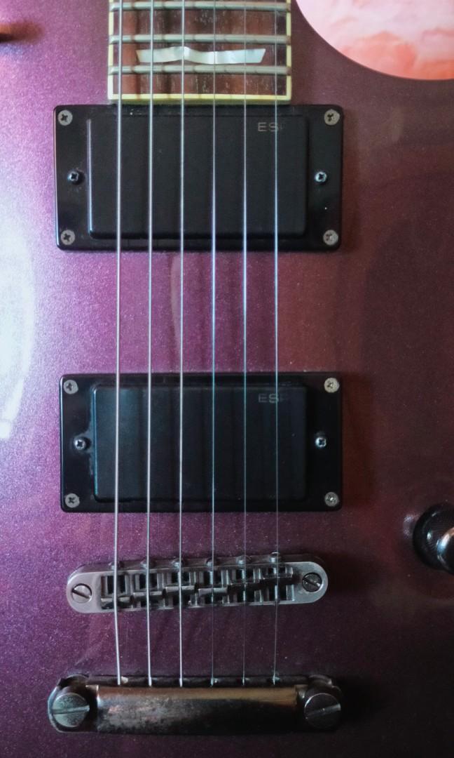 ESP LTD EC-330 Bolt Neck Eclipse Electric Guitar - Purple, Hobbies ...
