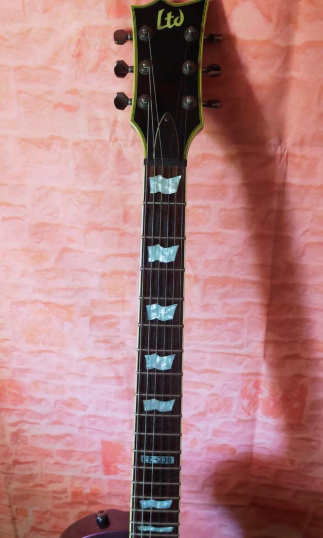 ESP LTD EC-330 Bolt Neck Eclipse Electric Guitar - Purple, Hobbies ...