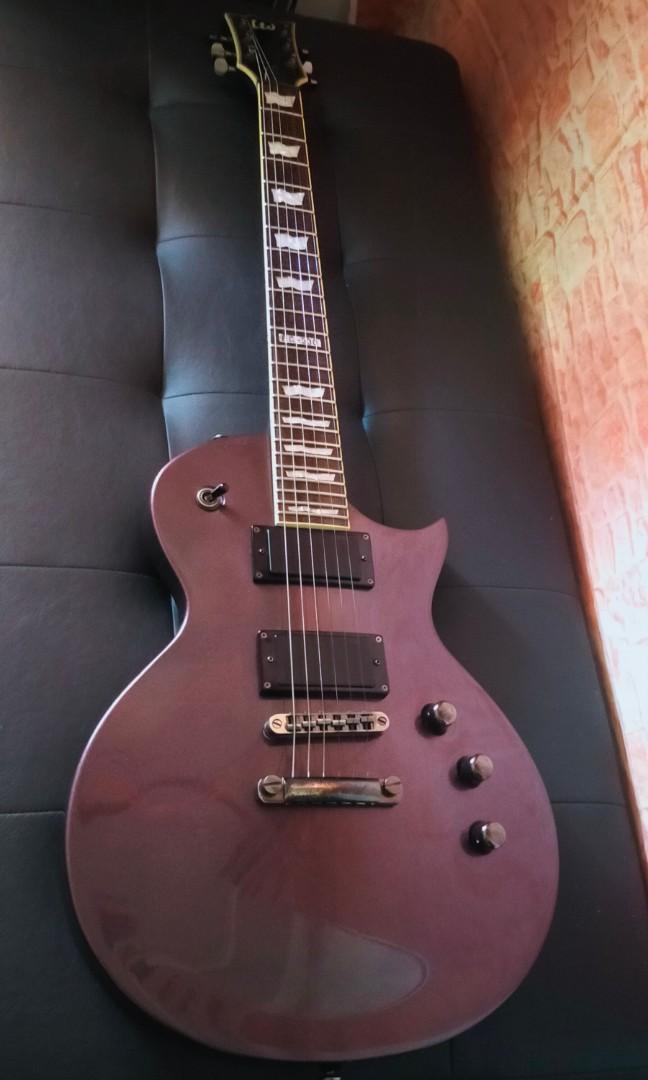 ESP LTD EC-330 Bolt Neck Eclipse Electric Guitar - Purple, Hobbies ...