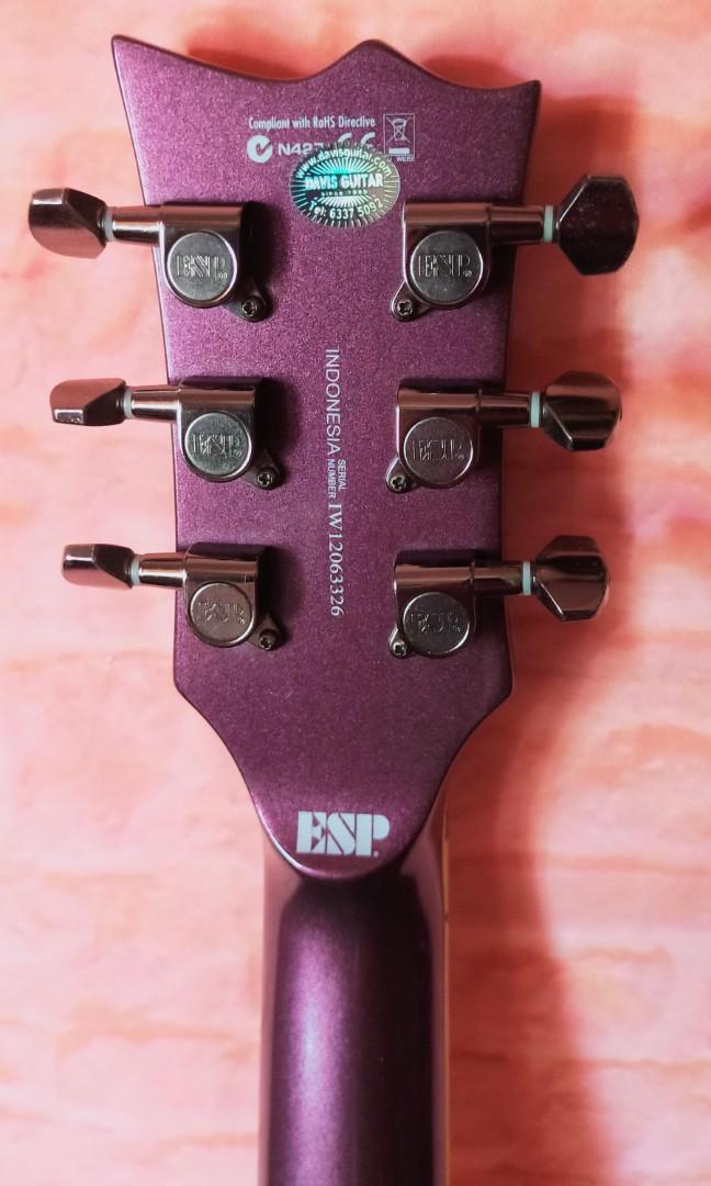 ESP LTD EC-330 Bolt Neck Eclipse Electric Guitar - Purple, Hobbies ...