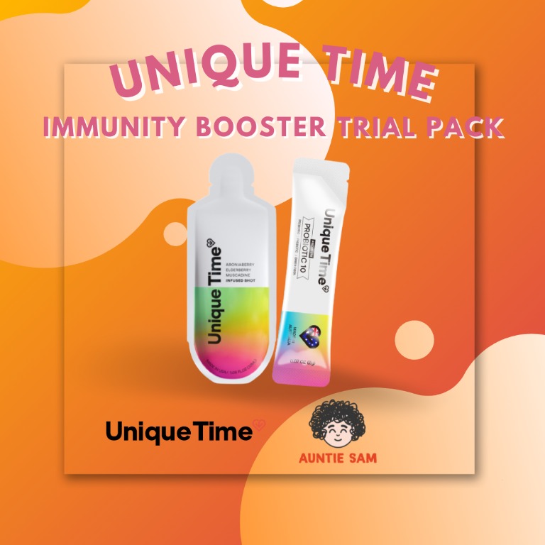 FREE Unique Time Immunity Booster Trial Pack, Health & Nutrition ...