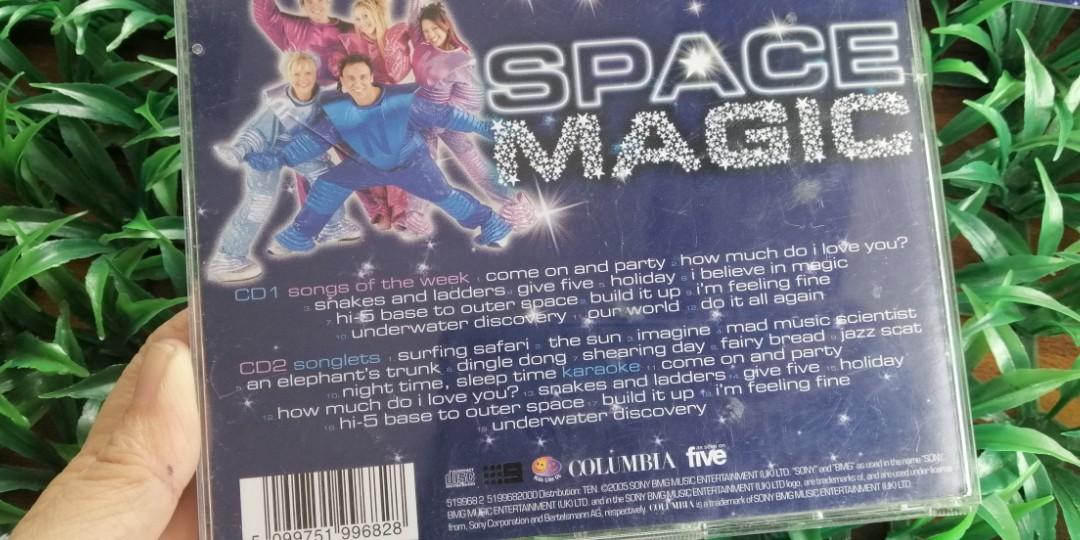 Hi-5 - Space Magic 2 Discs (UK Press), Hobbies & Toys, Music & Media ...