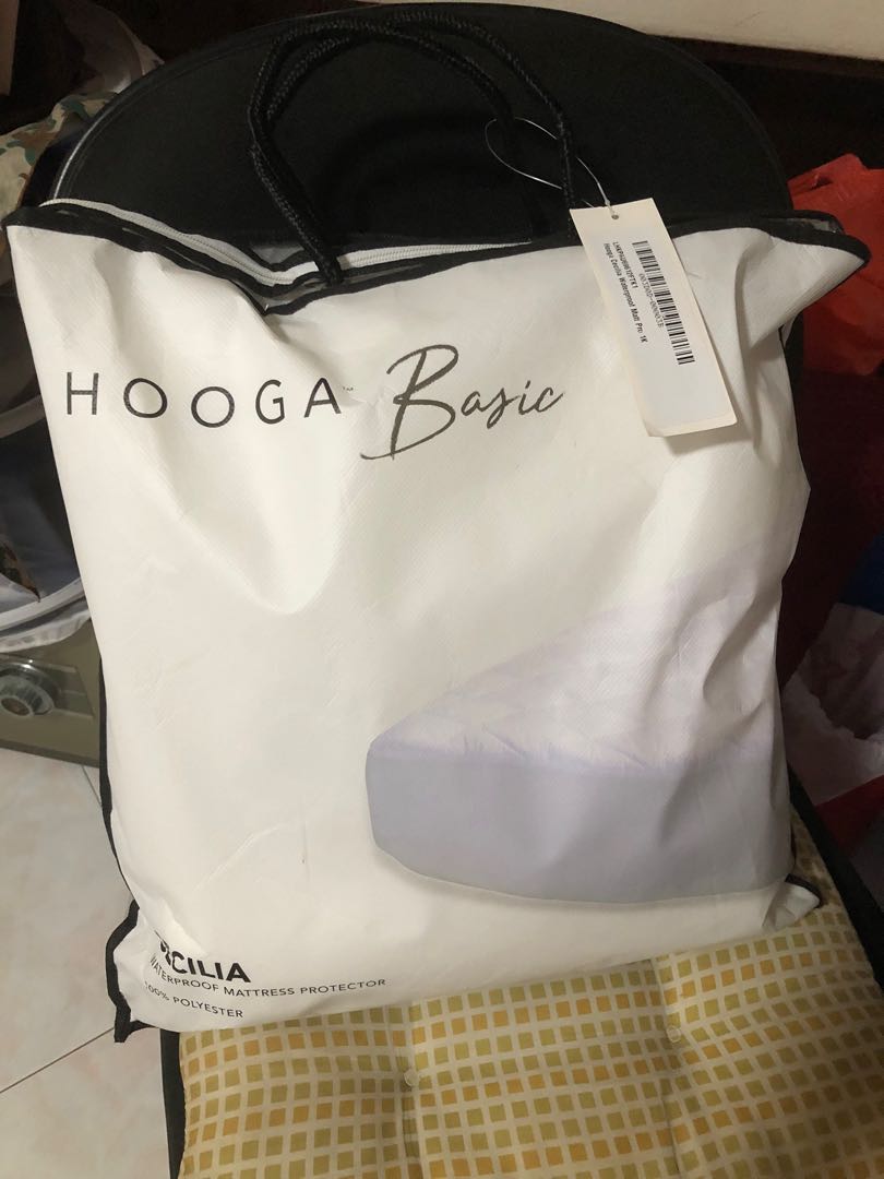 Hooga King size waterproof Mattress protector, Furniture & Home Living ...