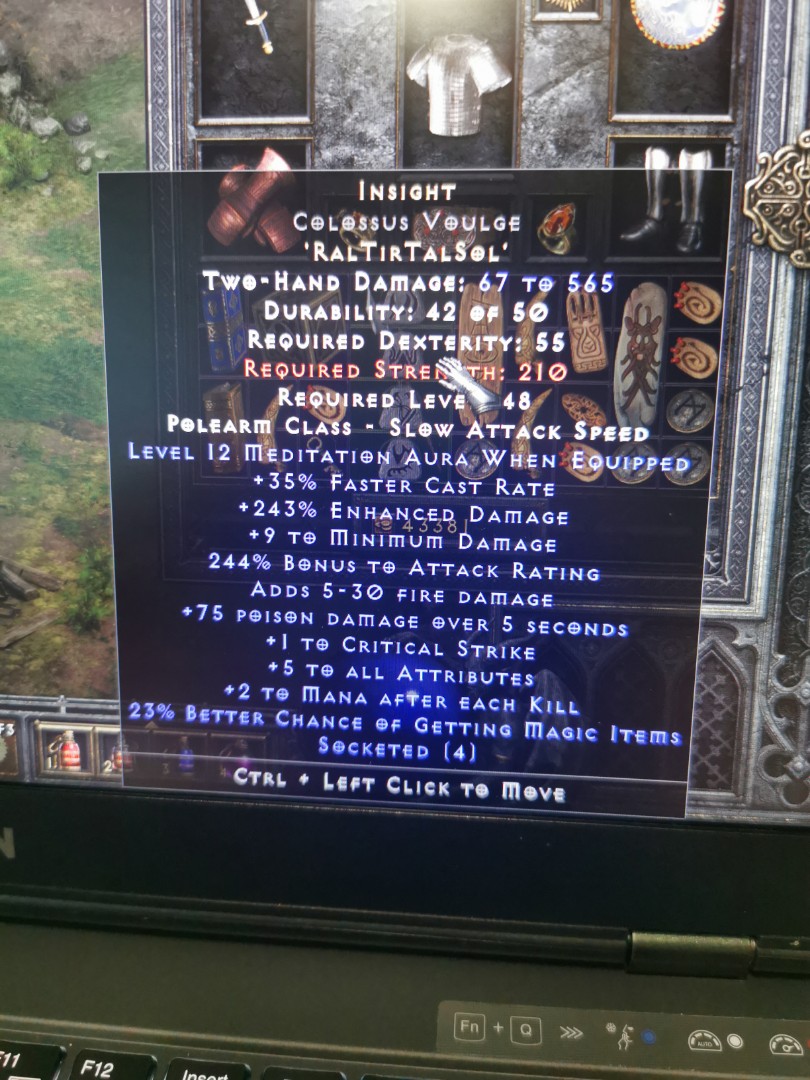 Insight on CV high dmg diablo 2 resurrected d2r, Video Gaming, Gaming ...