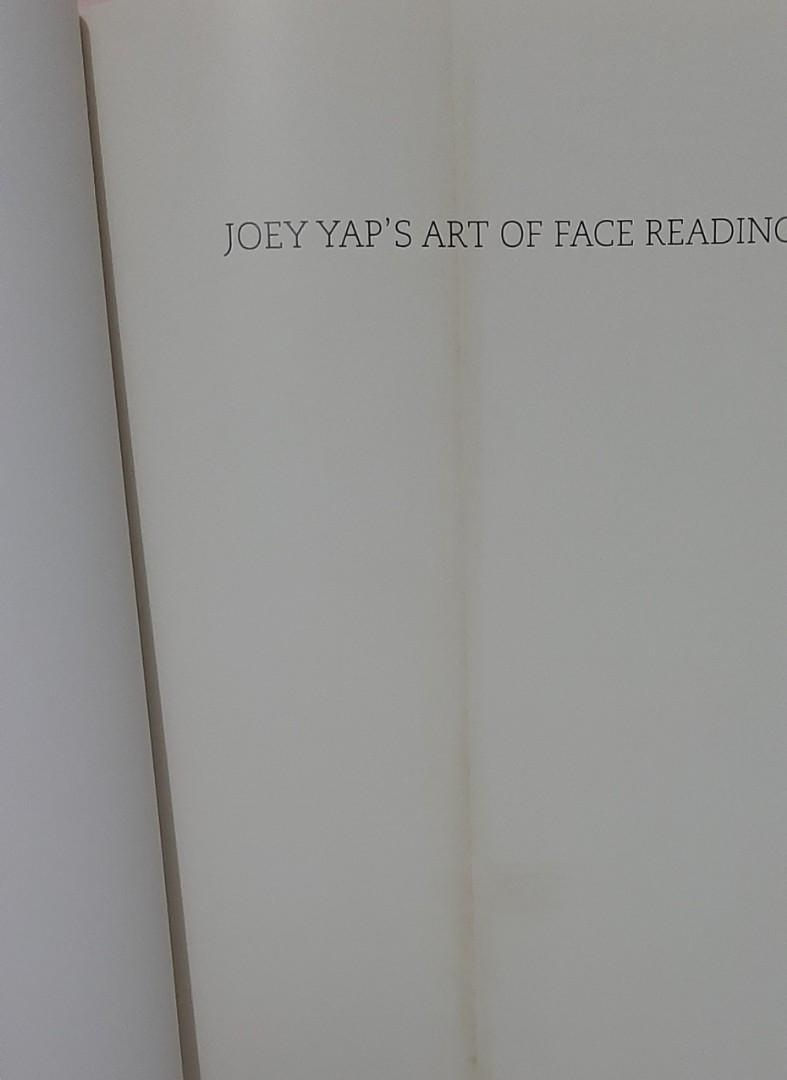 Face Reading Art Joey Yap Hobbies And Toys Books And Magazines