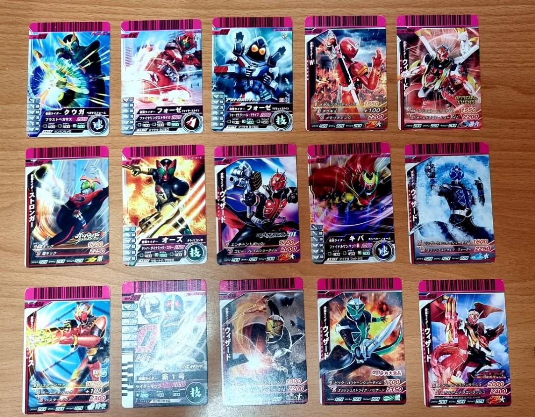 Kamen Rider Cards, Hobbies & Toys, Memorabilia & Collectibles, Vintage ...