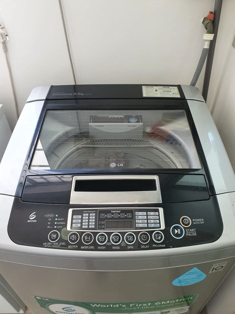 LG 9.5kg Washing Machine, TV & Home Appliances, Washing Machines and ...