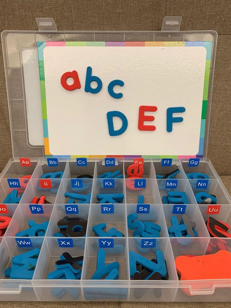 Magnetic Alphabet letters, Hobbies & Toys, Toys & Games on Carousell