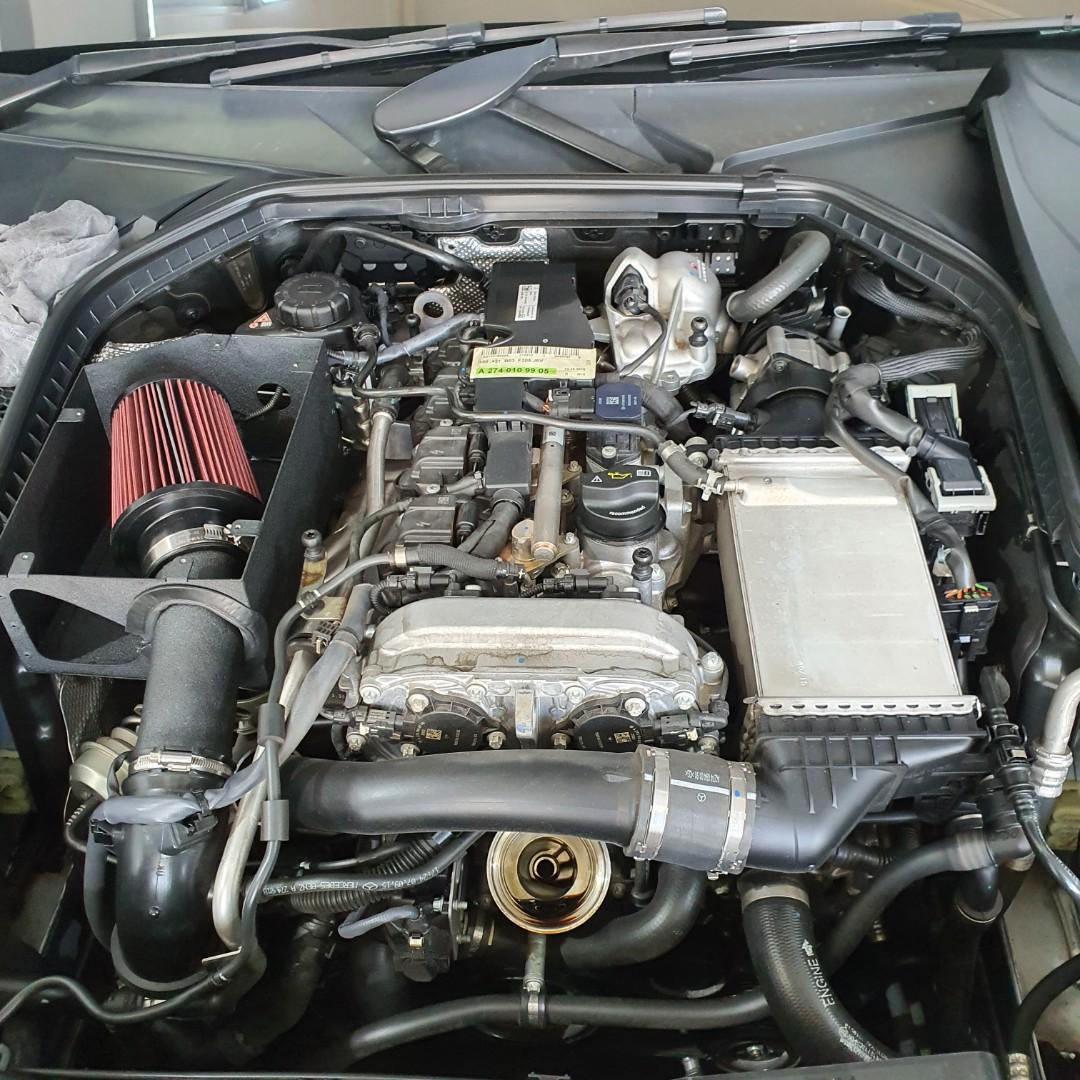 (SOUND ON) MST Intake for W205 C180, Car Accessories, Accessories on ...