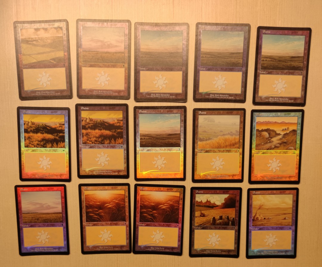 MTG Old Border Plains Foil, Hobbies & Toys, Toys & Games on Carousell