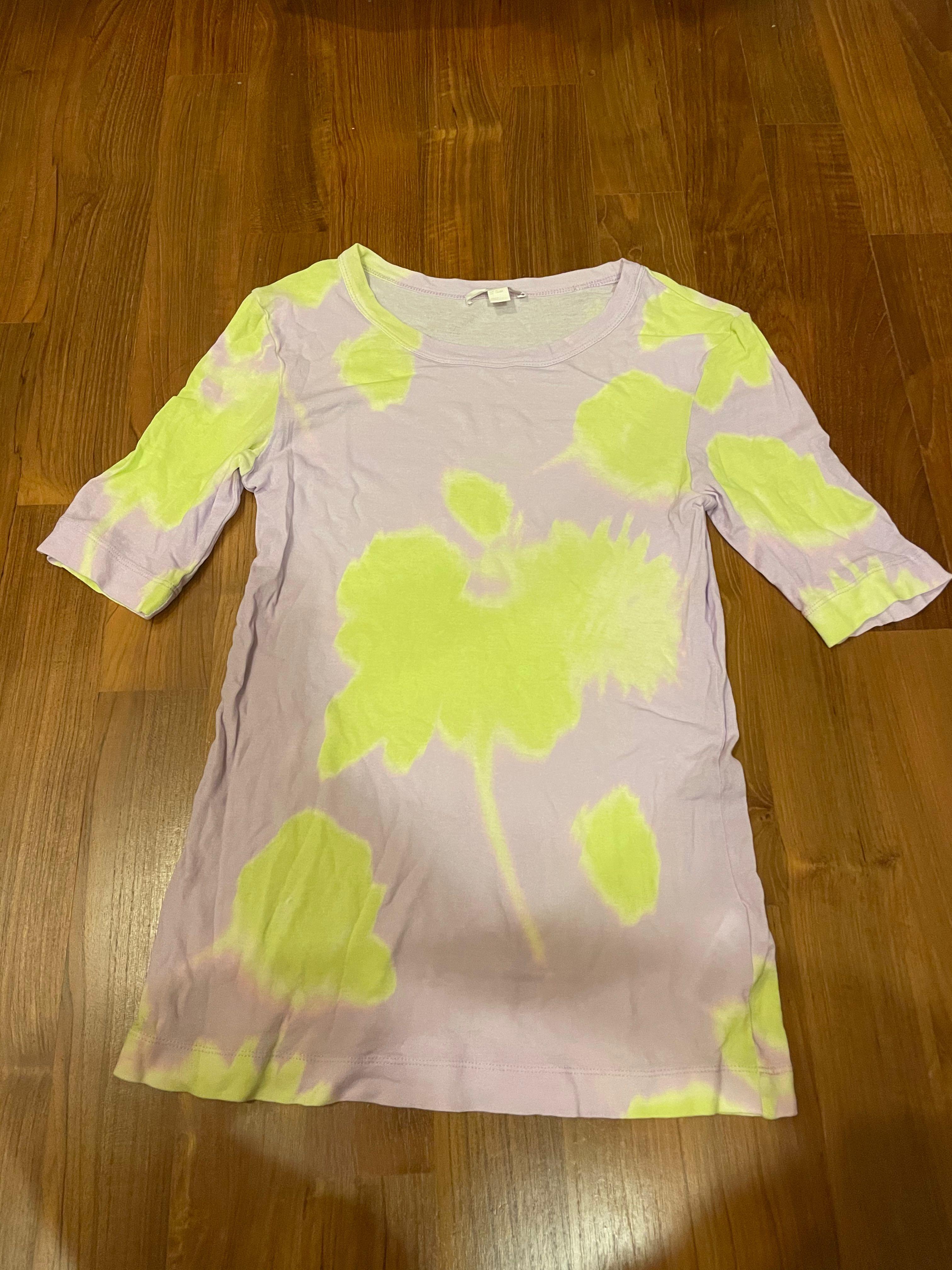 COS neon yellow n pink sheer top, Men's Fashion, Tops & Sets, Tshirts ...