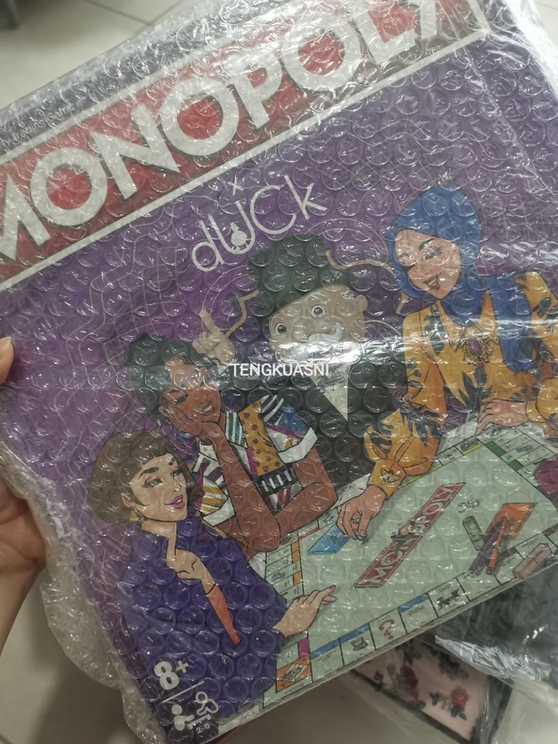 NEW DUCK X MONOPOLY GAME BOARD, Hobbies & Toys, Toys & Games on Carousell