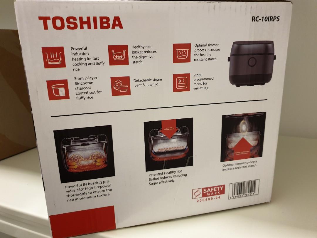 New Toshiba low GI rice cooker, TV & Home Appliances, Kitchen ...