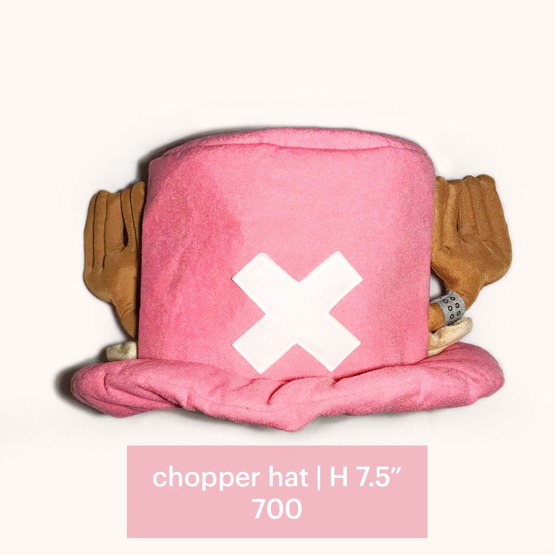 One piece tony tony chopper hat, Men's Fashion, Watches & Accessories ...