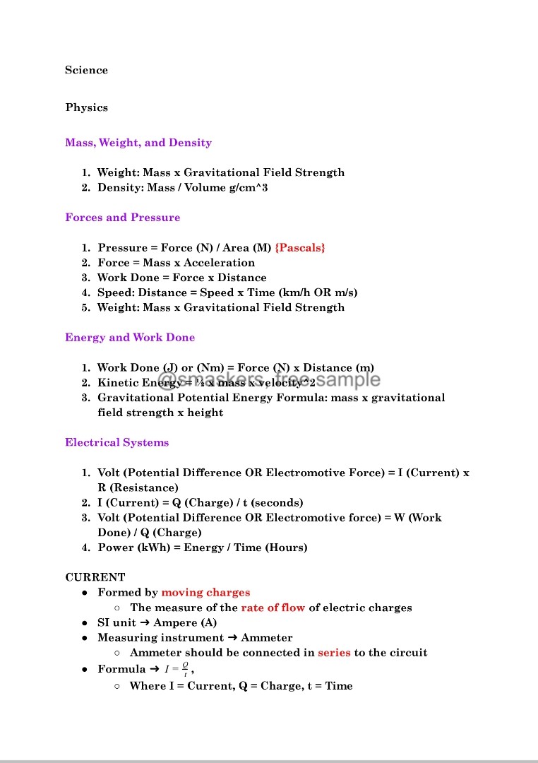 Online Sec 2 science notes, Hobbies & Toys, Books & Magazines ...
