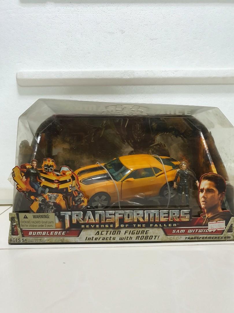Original Hasbro Transformer Human Alliance Bumblebee with Sam Witwicky ...