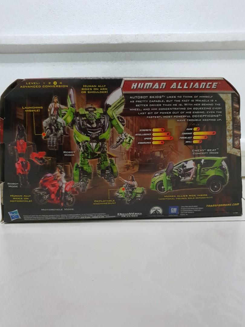 Original Hasbro Transformer Human Alliance Skid with Mikaela Banes ...